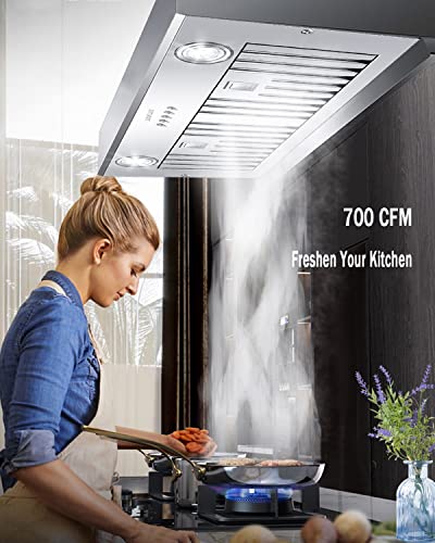 Snapklik.com : Range Hood Insert 36 Inch, 750 CFM Insert Range Hood,3 ...