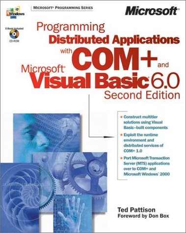Amazon | Programming Distributed Applications with COM+ and Microsoft Visual Basic (DV-MPS ...