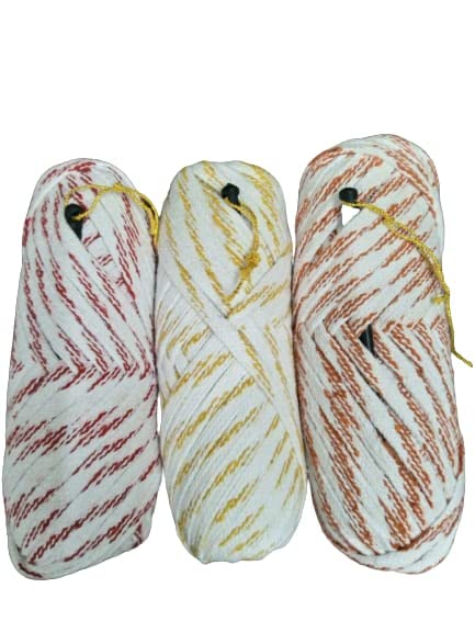 Pyjama Nada Flat Dori String with Needle (Pack of 3),100% Cotton,Pure ...