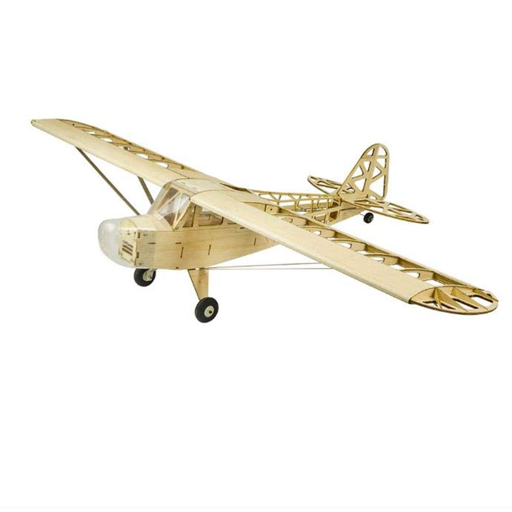Buy Balsa Wood RC Airplane 1200mm Electric Powered J3 CUB Unassembled ...