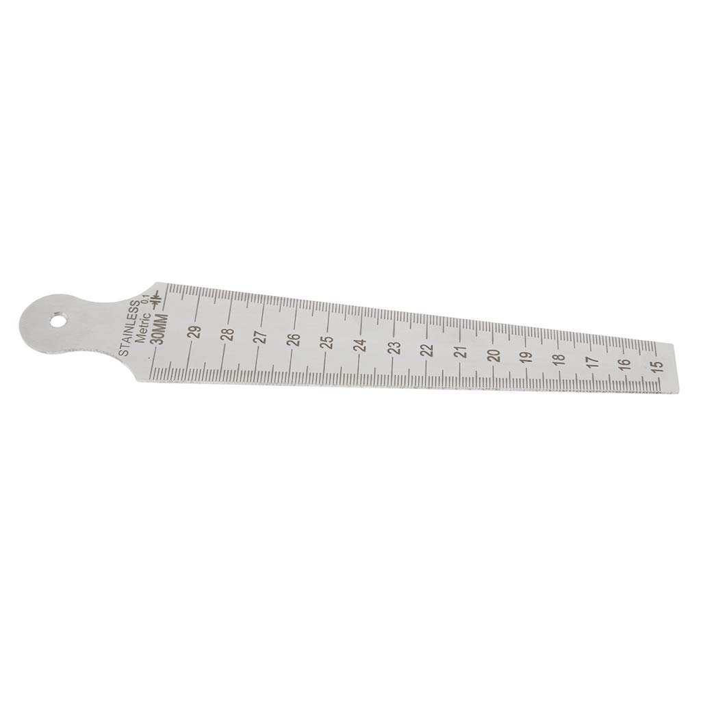 Non-brand 15-30mm Stainless Steel Welding Taper Gauge Gage Gap Hole ...