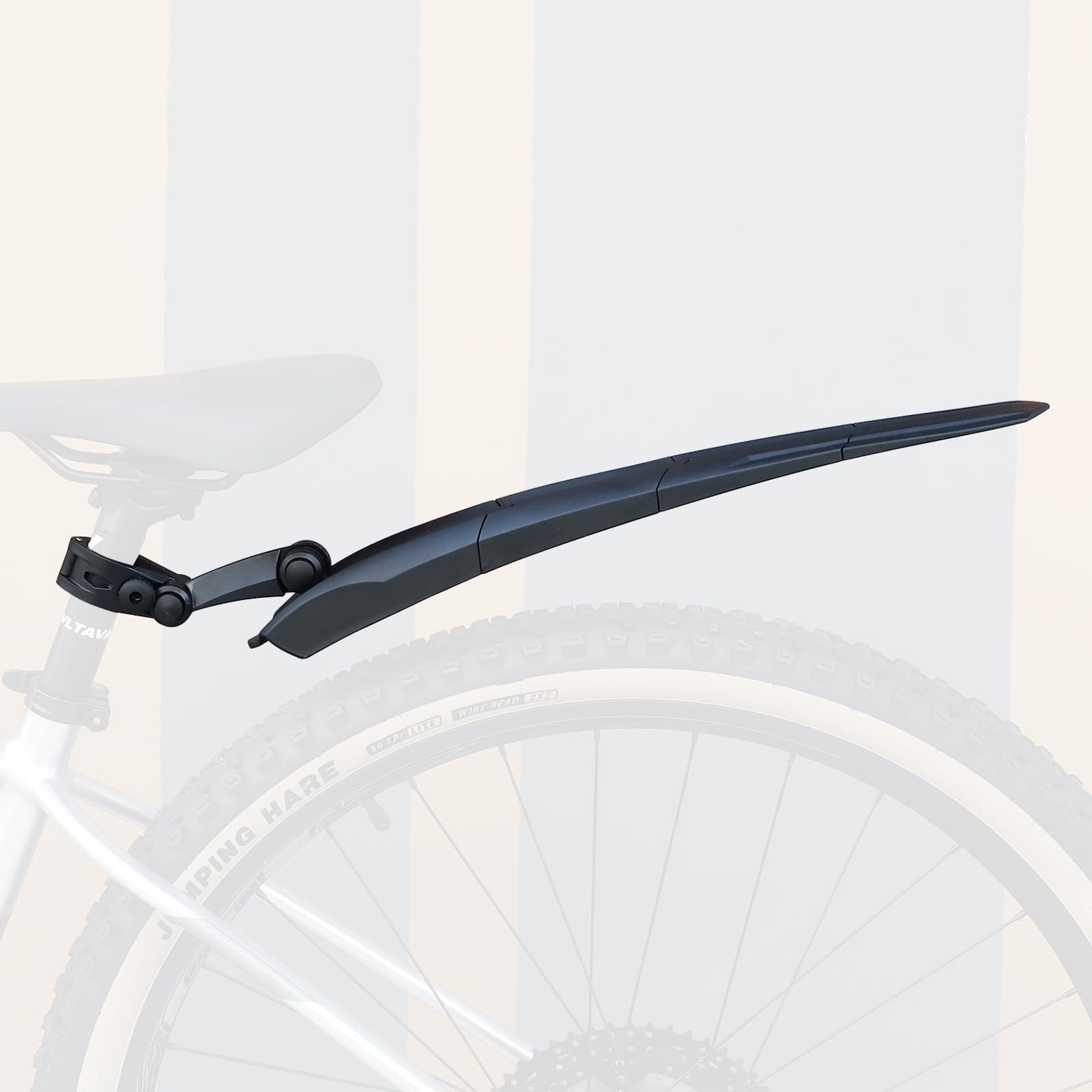 Amazon.com: MAKELEN Bike Rear Fender Mudguard Full Cover Thicken Widen ...