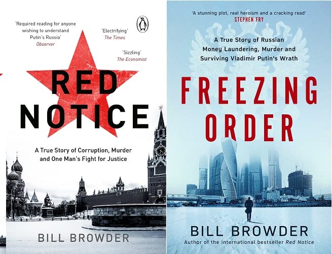 Red Notice & Freezing Order 2 Book Set Collection: Amazon.co.uk: Bill ...