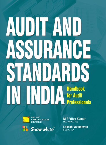 Audit and Assurance Standards in India : M P Vijay Kumar, Lokesh ...