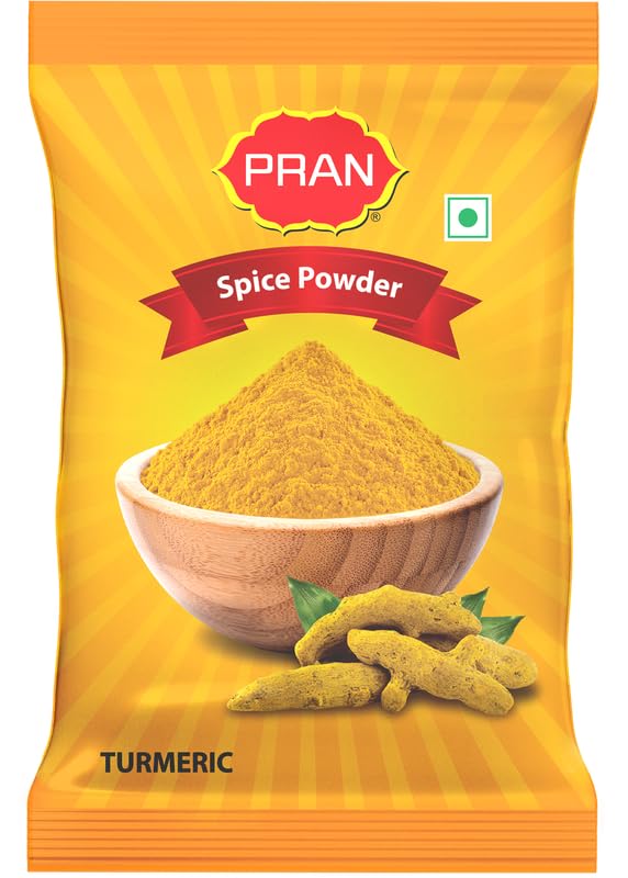 PRAN Turmeirc Powder Haldi Powder 100g Pack 0f 4 : Amazon.in: Grocery ...