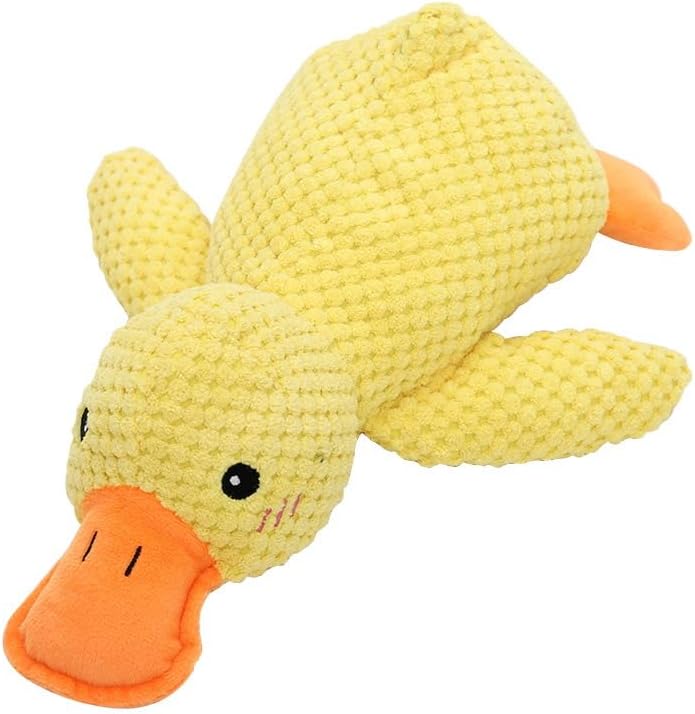 Quack Quack Duck Dog Toy, Squeaky Interactive Dog Toys The Mellow Dog ...