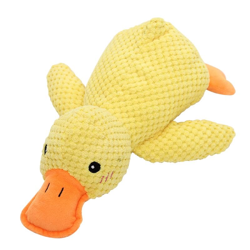 Quack Quack Duck Dog Toy, Squeaky Interactive Dog Toys The Mellow Dog ...