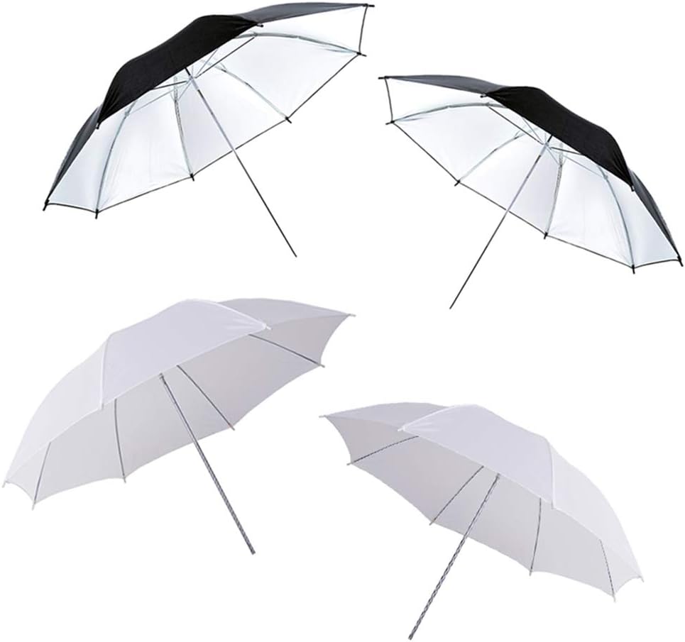 Amazon.com : Neewer 33"/83cm Photo Studio Black/Silver Reflective ...