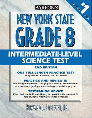 Amazon.com: Barron's New York State Grade 8 Intermediate Level Science ...
