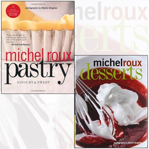 michel roux collection 2 books set - pastry: savoury and sweet,desserts ...