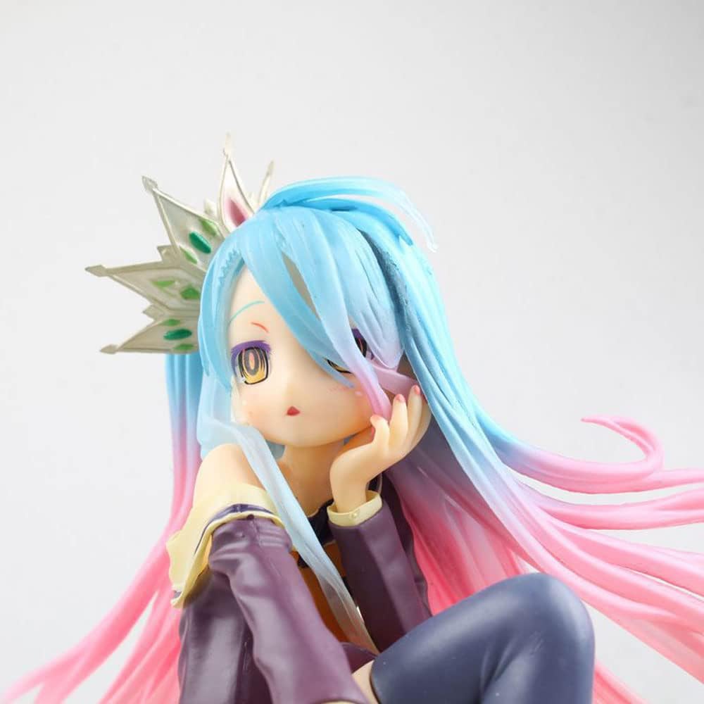 VAAMI 15.5cm6.1in No Game No Life Shiro 17 Anime Figure Cartoon Cute ...