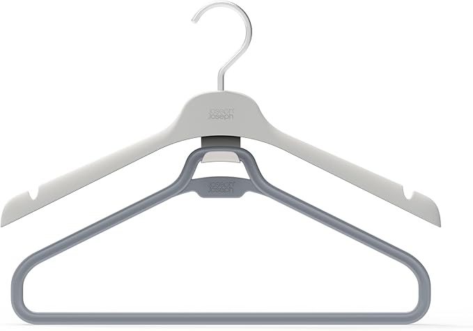 Amazon.com: Joseph Joseph Orderly Set of 2 Long Garment Hangers, 2-Part ...
