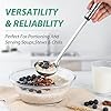 Amazon.com: Lebabo Soup Ladle, 2 oz Ladle Stainless Steel for Serving ...