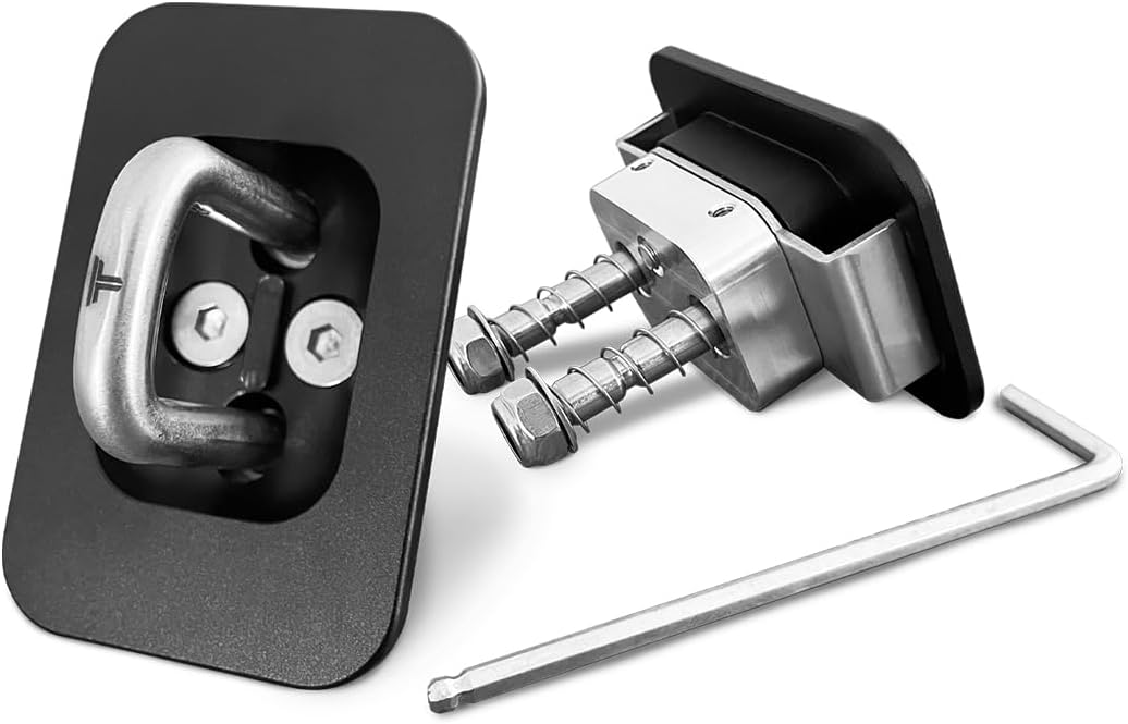 Amazon.com: TITAN ANCHORS Ultra Premium Retractable Truck Bed Tie Down ...