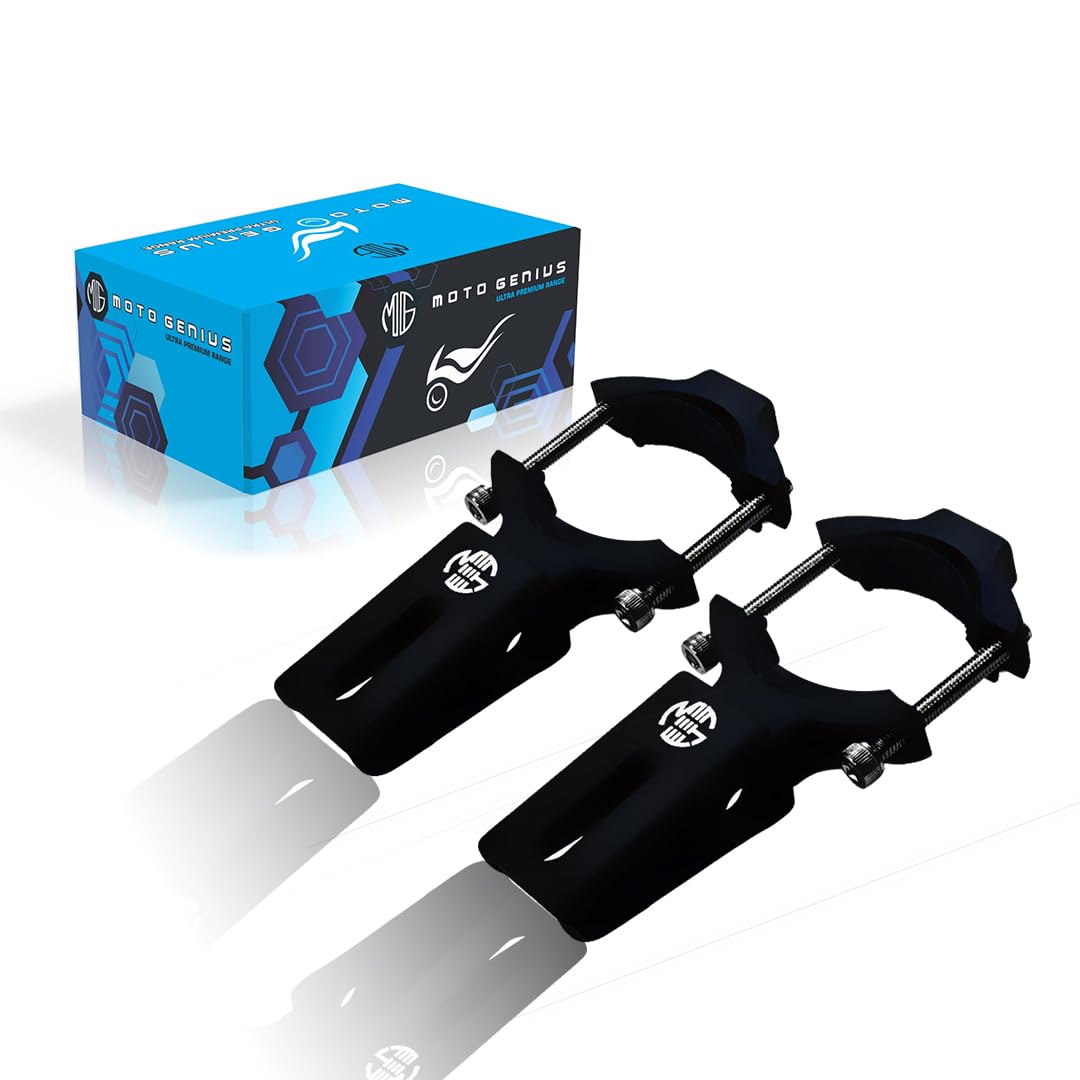 MOTO GENIUS 60MM Universal Fog Light Clamp for All Bikes | Durable ...