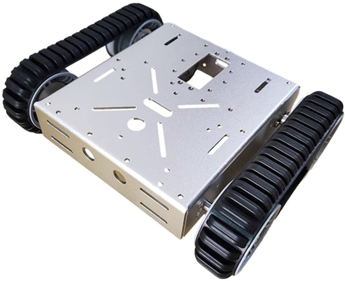 Buy KKFA Agile Mobile Robot Arm With Tank Car Chassis Kit With DC Motor ...