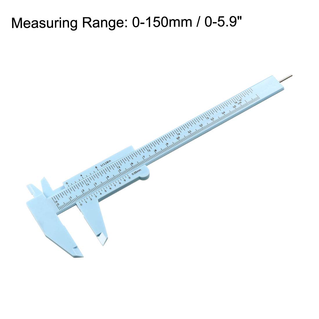 Digital Caliper Uxcell 6" Plastic Vernier Caliper - Metric/Imperial ...