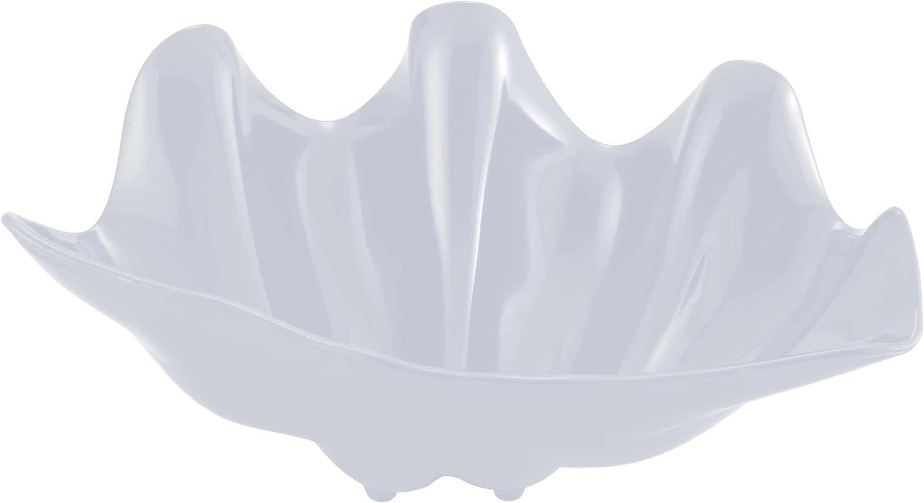 Amazon.com | Winco PSBW-5W Shell Bowls, 5-Quart, Pearl,White,Medium ...