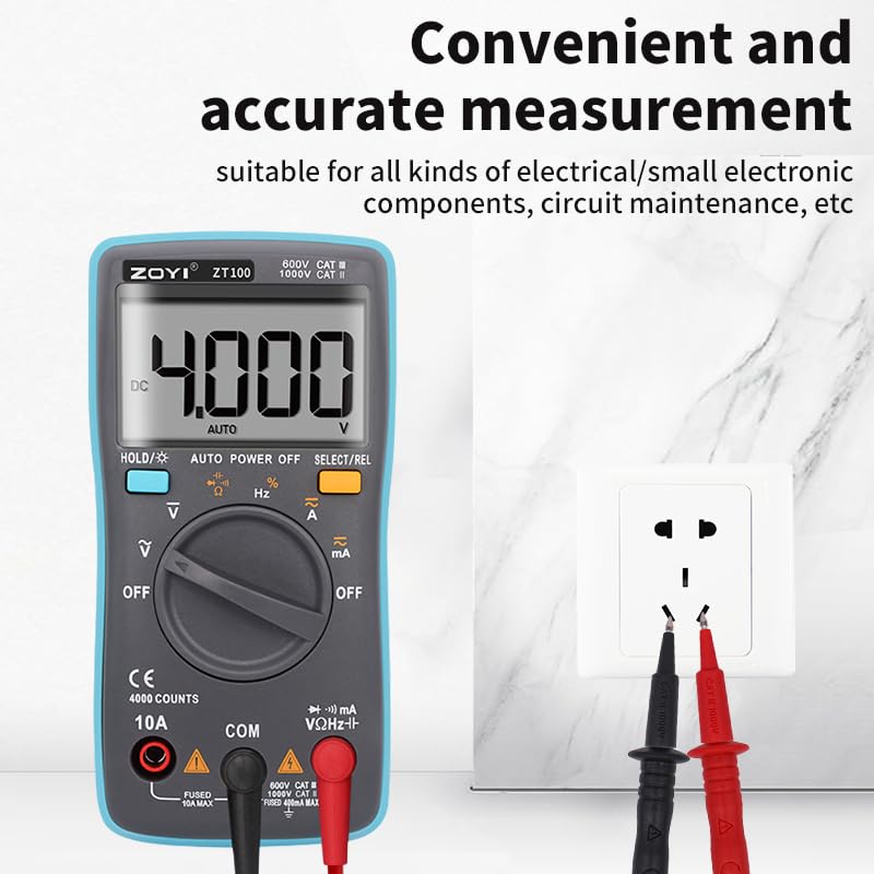 ZOYI ZT100 Digital Multimeter User Manual
