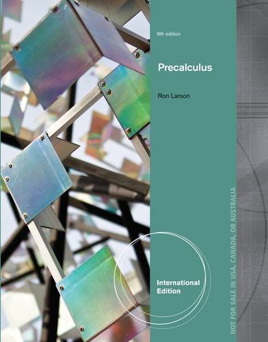 Amazon.com: Precalculus: 9781133954576: Ron Larson: Books