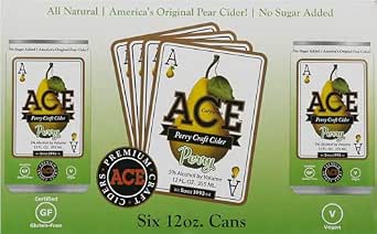 Amazon.com: Ace Cider Company Ace Cider Ace Perry Cider, 6pk, 12oz Can ...