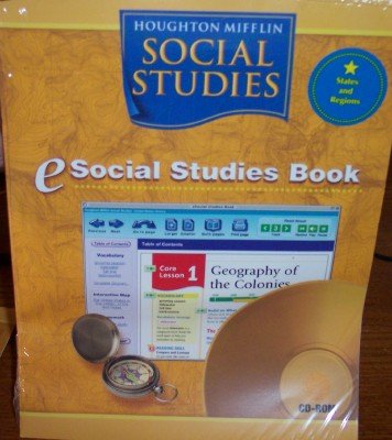 States and Regions, E Book Cd Rom Level 4: Houghton Mifflin Social ...