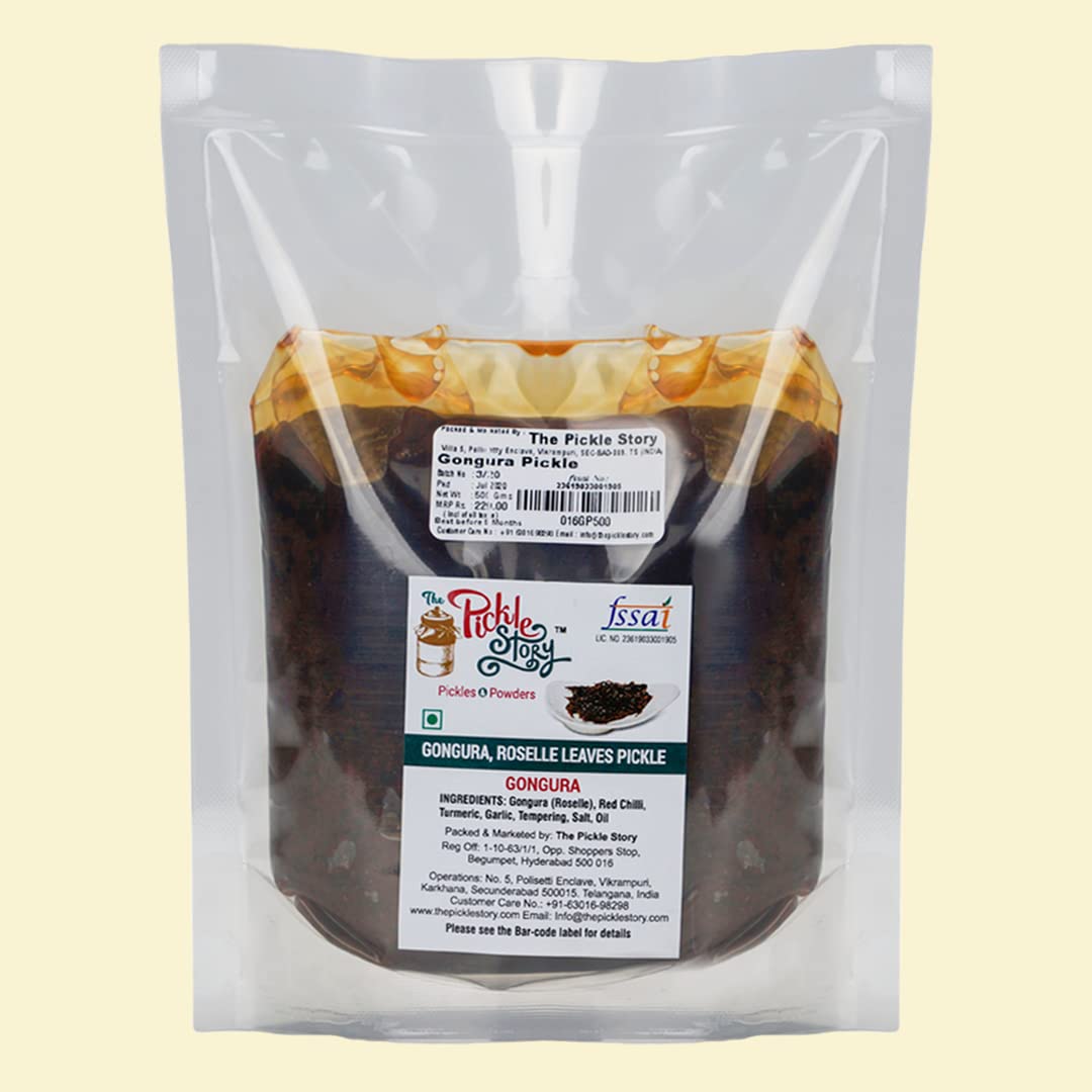 Buy The Pickle Story - Gongura Pickle (Roselle Leaves) |An Authentic ...
