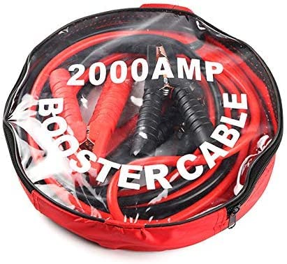 Jumper Cables with Carry Bag 2000Amp 4 Gauge, Universal Car Battery ...