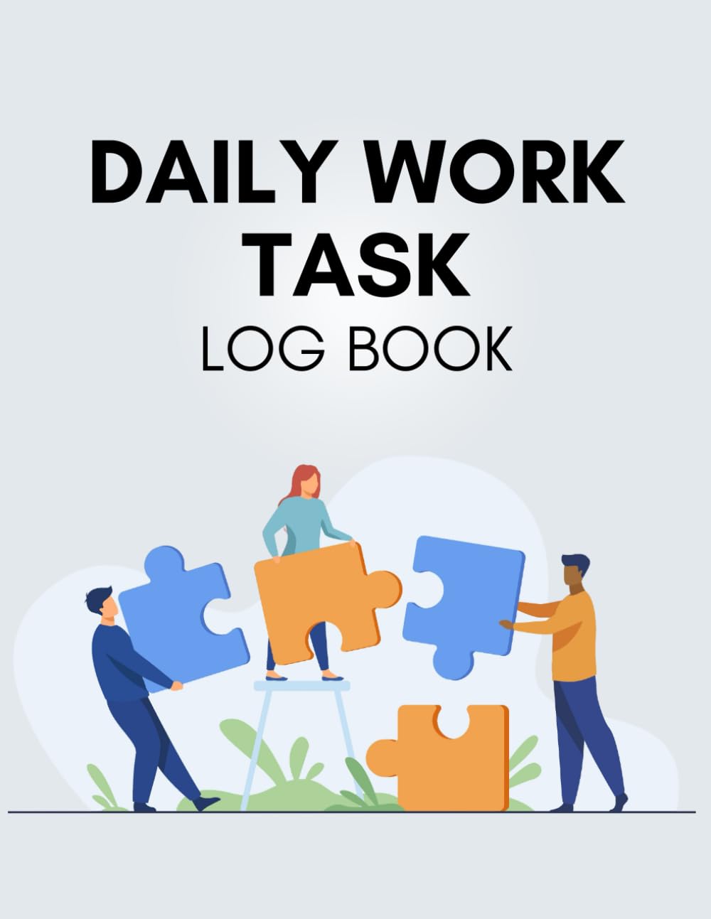 Amazon.com: Daily Work Task Log Book: Cute Record book Gift for Project ...