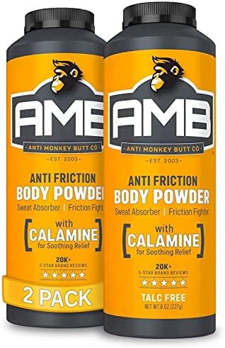 Amazon.com: Anti Monkey Butt Body Powder for Women and Men, Talc-Free ...