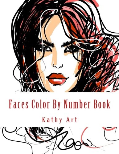 Buy Faces Color By Number Book (Adult Color By Numbers) Book Online at ...