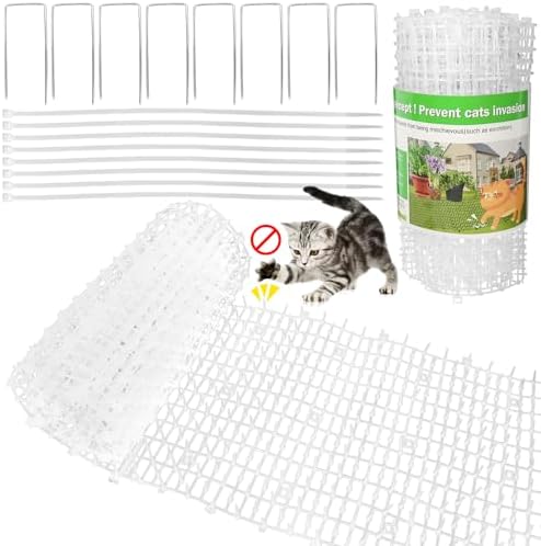 Amazon.com : WYOMER Pet Spike Mat with 8 Ground Nails and 8 Tie-Wraps ...