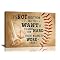 Amazon.com: Baseball Wall Art Inspirational Sport Theme Wall Decor ...