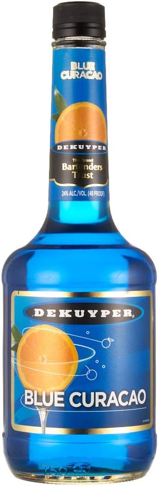 Amazon.com: Dekuyper Blue Curacao, 750 ml, 48 proof : Grocery & Gourmet ...