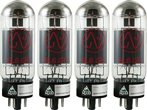 Amazon.com: JJ 6L6GC Burned In Vacuum Tube, Apex Matched Quad : Musical ...