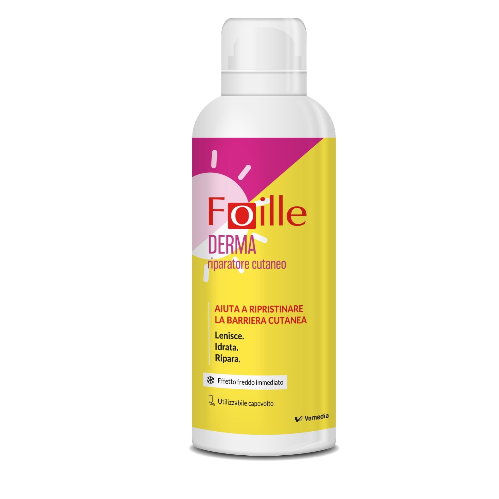 Foille Derma Spray lenitivo per pelle irritata, Doposole con Pantenolo ...