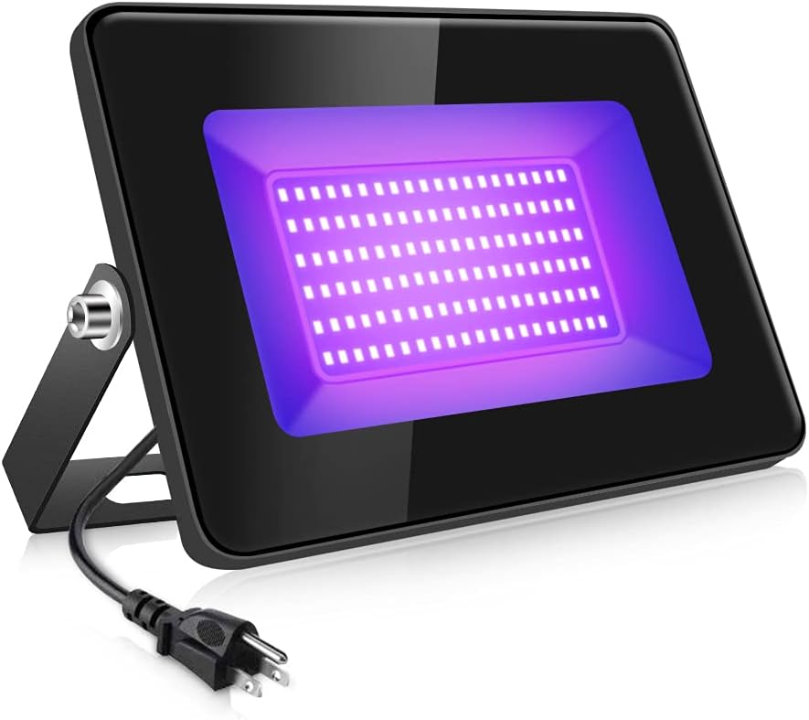 30W LED Black Light, IP66 Waterproof UV LED Flood Light, UV Light with ...