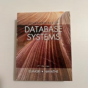 Fundamentals Of Database System, 7Th Edn: Elmasri Ramez And Navathe Shamkant: 9789332582705 ...