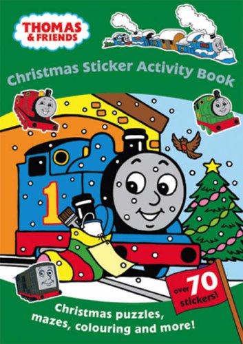 Amazon | Thomas and Friends: Christmas Sticker Activity Book | Activity ...