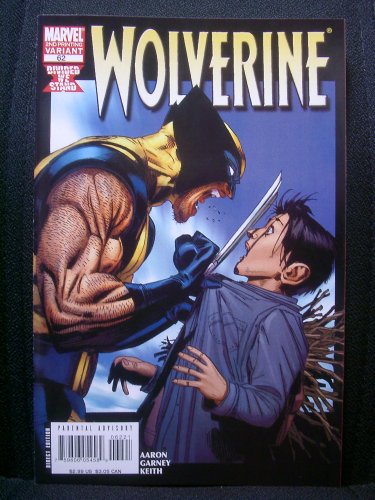 Amazon.com: Wolverine #62 Variant 2nd Print / Divided We Stand: Ron ...