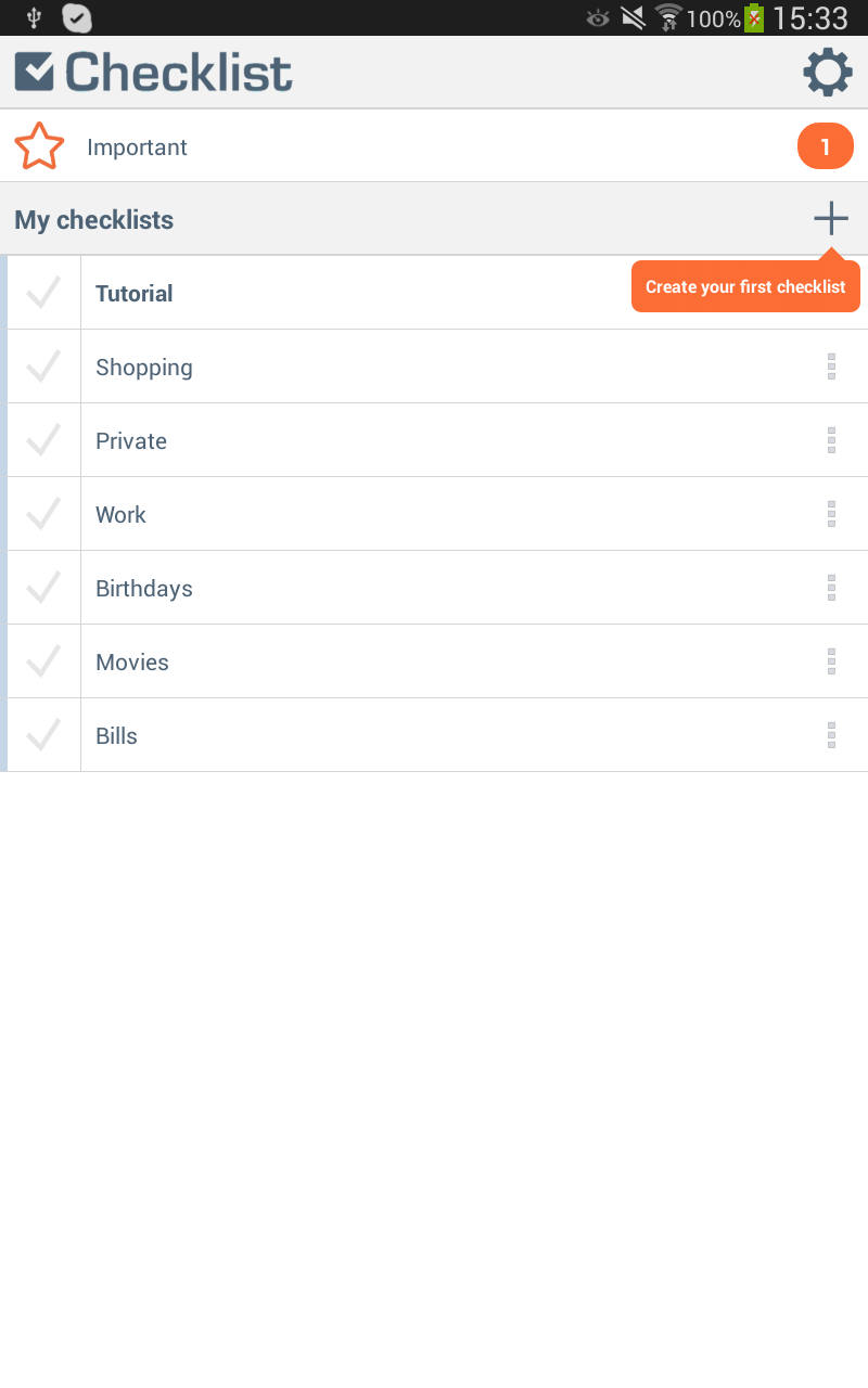 Checklist - App on Amazon Appstore