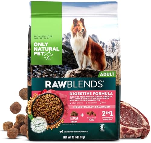 Amazon.com: Only Natural Pet Raw Blends Infused Grain Free Dog Food ...