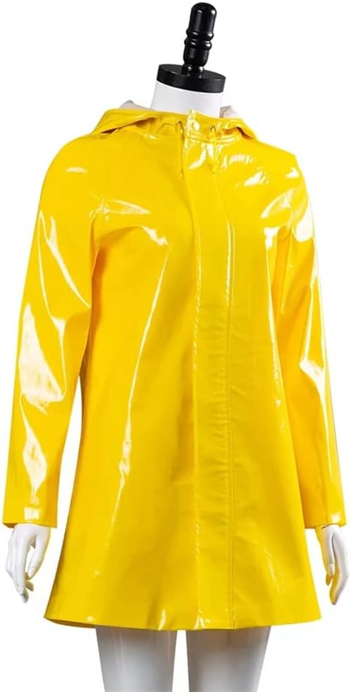 Amazon.com: WSTCCOS Coraline Cosplay Costume Girls Wybie Lovat Rain ...