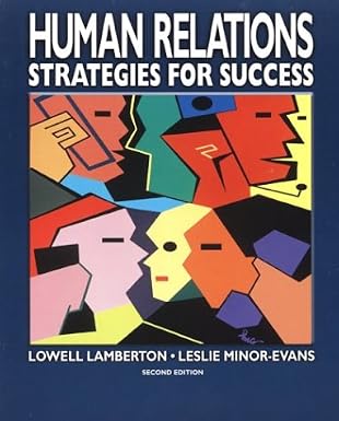 Amazon.com: Human Relations: Strategies for Success, Student Text ...