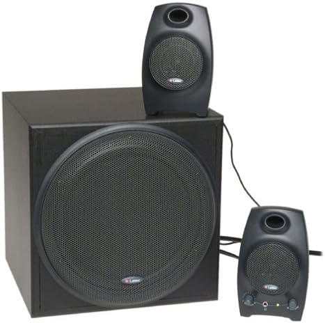 Amazon.com: Labtec LCS-2424 Pulse 424 3-Piece Computer Speakers ...
