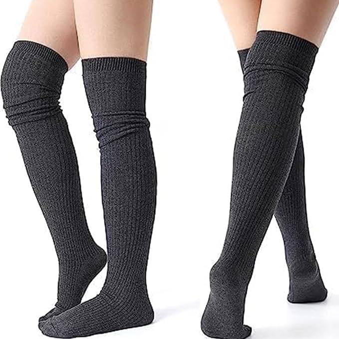 Buy NAXUE Winter socks for women full length knee (size-S, M) Wool Warm ...