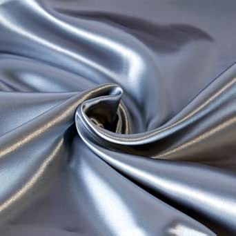 Amazon.com: Solid Crepe Back Satin Fabric - Silver - 60" Width Sold BTY ...