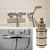 Shower Mixer Cartridge, Thermostatic Mixing Valve Spool Faucet ...