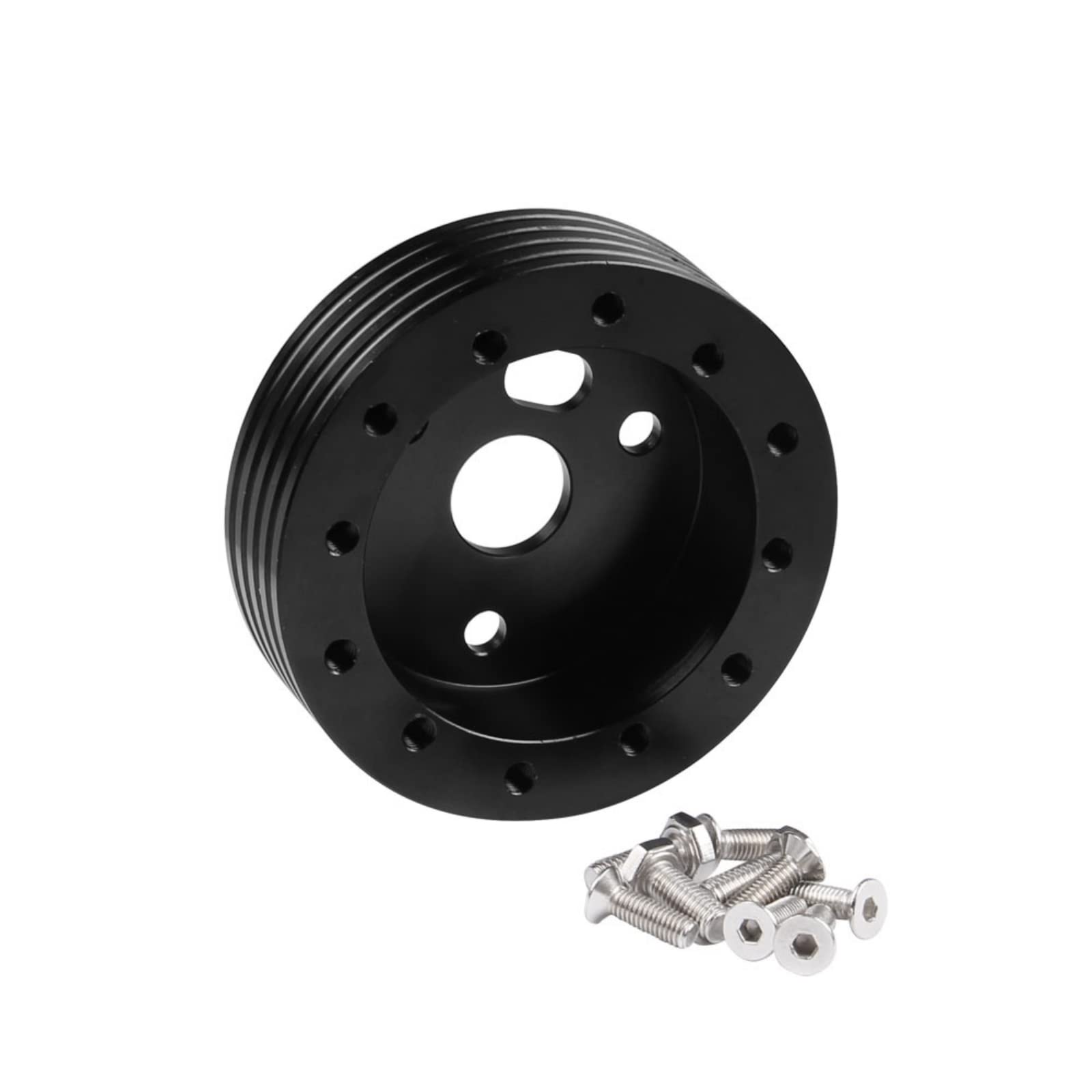 Amazon.com: RULLINE 1" Steering Wheel Hub Adapter Conversion Spacer 6 ...