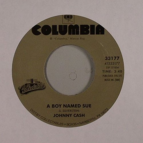 Johnny Cash - A Boy Named Sue b/w San Quentin 7" 45 Single (Reissue ...